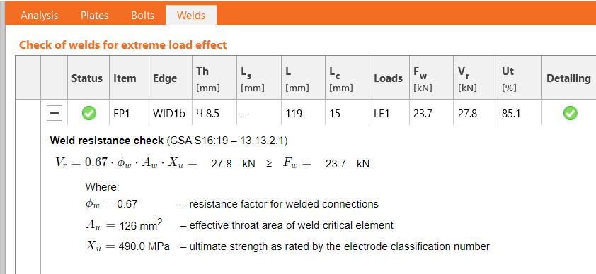 Partial Joint Penetration (PJP) groove weld | IDEA StatiCa Partial Joint Penetration (PJP) groove weld | IDEA StatiCa